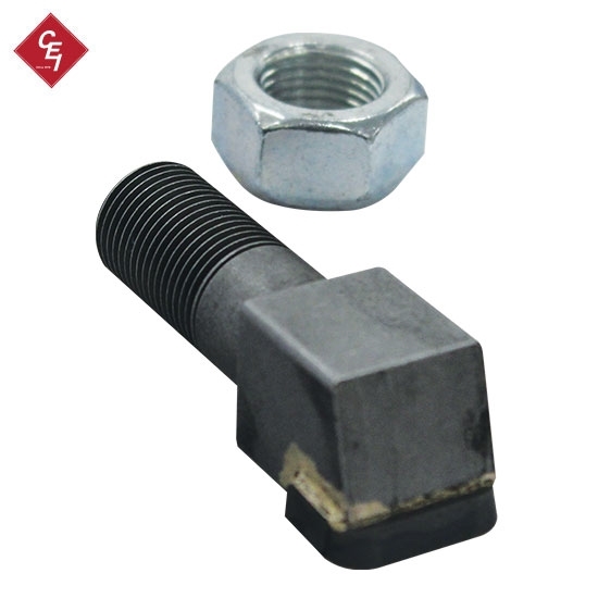 CEI Square Shank | 2-1/2" Stump Grinder Tooth w/Lock Nut @ CEI Supply