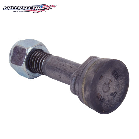 Greenteeth 1100 Series | Deep Dish Red Stump Grinder Tooth w/Nut @ CEI ...