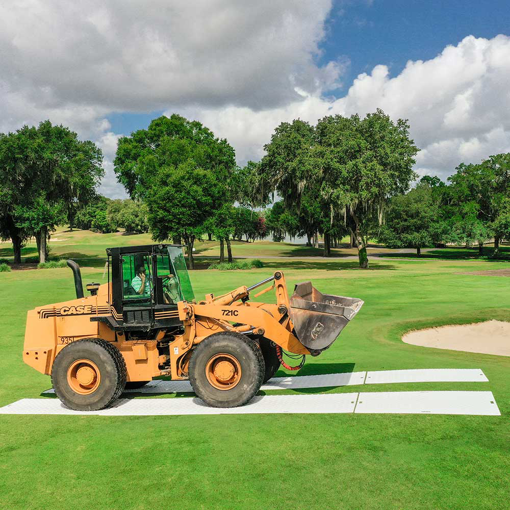 Blue Gator Ground Protection Mat | 3 ft. x 8 ft. | Color: Natural w ...