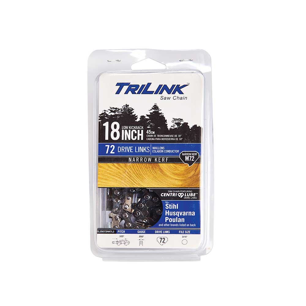 TriLink | Saw Chain | 18 In. | 72 DL | .325 In. | .050 In. | Semi ...